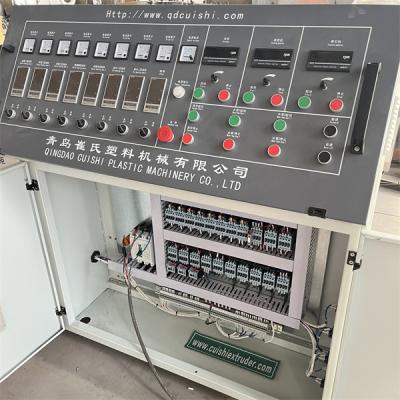 China 220V 380V 440V Plastic Pipe Machine with PLC Control 50-1000kg/h Output for sale