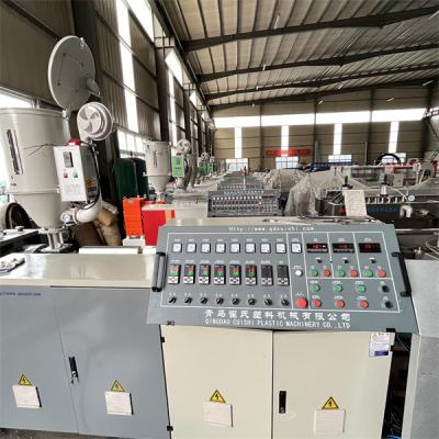 Cina Estrusore a vite singola Sj75/30 per sistema di estrusione di tubi corrugati a parete singola in HDPE e canaline per cavi in vendita