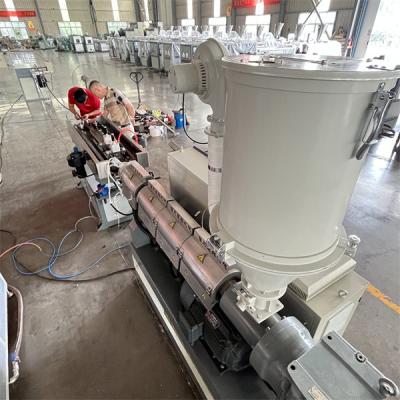 Cina Linea di estrusione per tubi corrugati a vite singola per la produzione di fognature in vendita