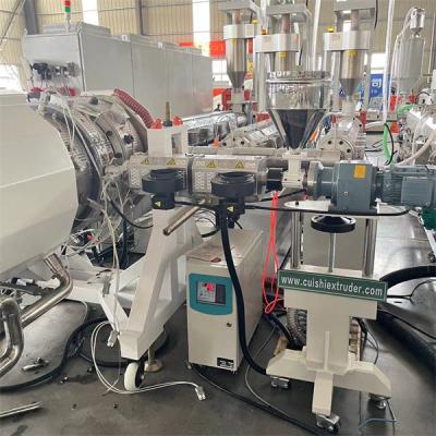 중국 플라스틱 싱글 익스트루더 관개 물 공급 에너지 가스 튜브 파이프 제조 기계 판매용