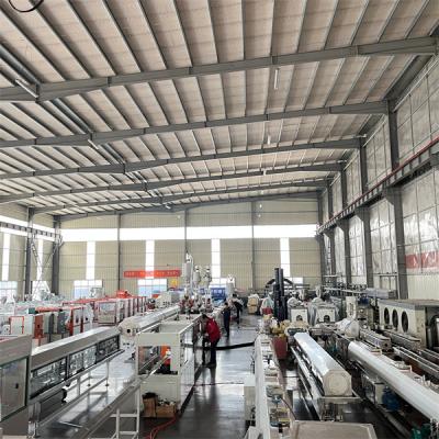 Cina Linea di produzione di tubi di polietilene multilivello ABA a parete solida con requisiti di qualità e produzione completamente automatici in vendita