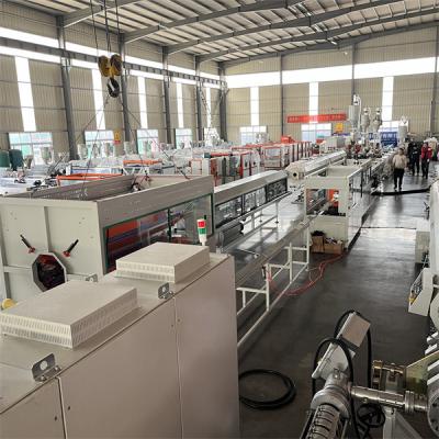 중국 플라스틱 싱글 익스트루더 더블 3 트리플 레이어 관개 물 공급 에너지 가스 튜브 익스트루션 판매용