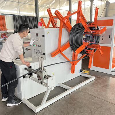 China PLC Controlled Plastic Pipe Extrusion Machine 50-1000kg/h Output for sale