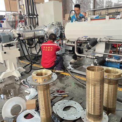 중국 3층 복합 HDPE 가스 물 공급 파이프 추출 제조 생산 기계 판매용