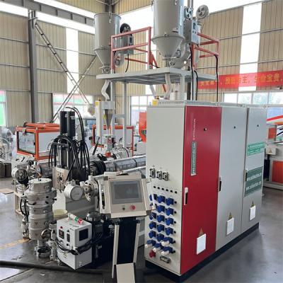 중국 5kw-100kw PLC 제어 자동 플라스틱 파이프 추출 라인 판매용
