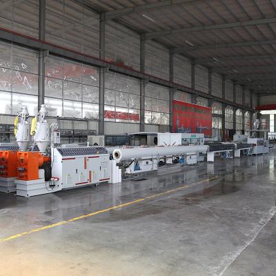 China Stable COD Cable Pipe Production Line Single Screw Plastic Pipe Extruders for sale
