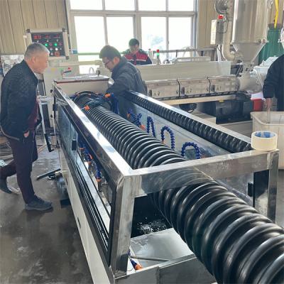 Cina Estrusore per tubi a spirale PE personalizzabile con potenza motore 37-55kw e Pipe Id 50-200mm in vendita