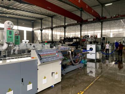 China Double Wall Corrugated Pipe Making Machine For HDPE Pipe Manufacturing Process for sale