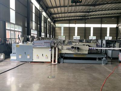 China Double Wall Corrugated Pipe Making Machine For HDPE Pipe Manufacturing Process for sale