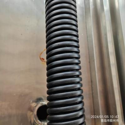 Water Cooling Spiral Pipe Extrusion Line With Motor Power 37-55kw For Pipe Id 50-200mm
