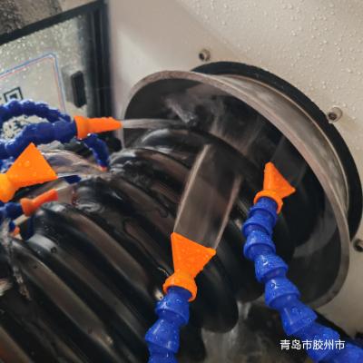 China PE PP Spiral Pipe Extrusion Line Advanced Technology Winding Machine 100m/roll Power Supply 380V 50HZ for sale