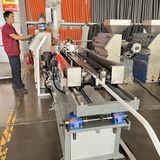Máquina de Tubo Corrugado de Parede Simples com Extrusora de Rosca Simples, com Saída de 75KG/H e Certificação ISO