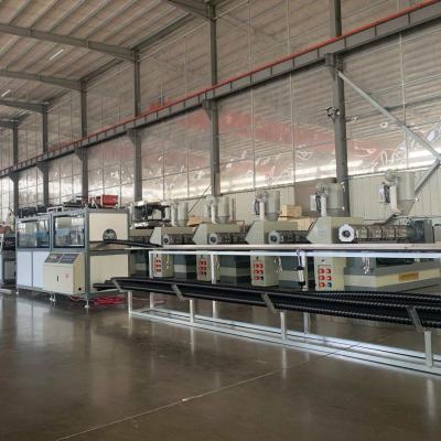 China Automatic Plastic Corrugated Duct Pipe Extrusion Machine for Post-Tension System for sale
