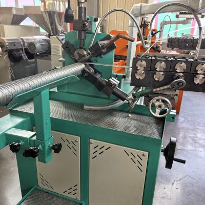 China Fully Automatic Metal Corrugated Pipe Manufacturing Machine with High Output for sale