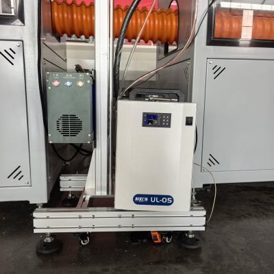 China Plastic Carbon Spiral Pipe Making Machine / HDPE Electrical Conduit Pipe Extrusion Line for sale