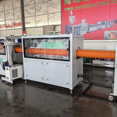 China High Performance PE Carbon Spiral Pipe Extrusion Line Machine for Water and Drainage Pipe Production for sale