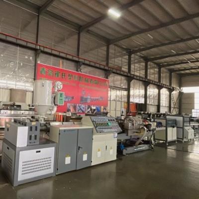 China High Speed PP PE PVC Single Wall Corrugated Pipe Extrusion Line SWC Hose Tube Making Machine for sale