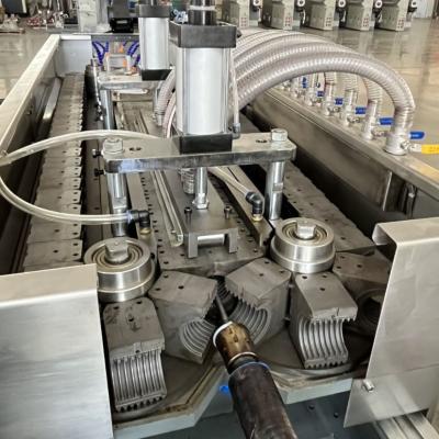 China Plastic PE/PP Single Wall Corrugated Conduit Pipe Making Machine for sale