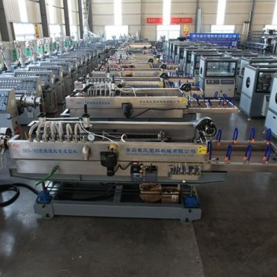 China High Speed PVC/HDPE/PP Single Wall Corrugated Pipe Making Machine for Electrical Conduit and Drainage System for sale
