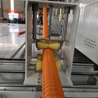China Professional PE Carbon Spiral Cable Conduit Pipe Extrusion Machinery for Telecom Projects for sale