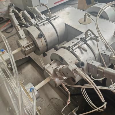 China Energy Saving PVC Water Drainage Pipe Extrusion Line Double Twin Screw Pipe Machine for sale
