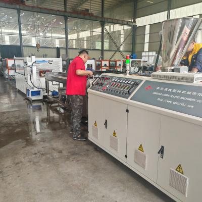 China Plastic PVC / UPVC / CPVC Water Supply Drainage Pipe Extrusion Production Line Making Machine for sale