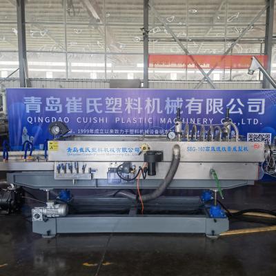 China Automatic Prestressed Cable Duct Spiral Pipe Production Line Plastic Corrugated Pipe Extruder Machine for sale