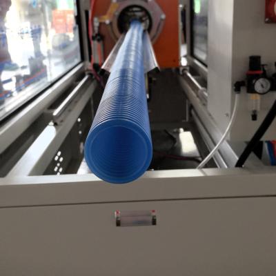 China High Efficiency PE PP HDPE Double Wall Corrugated Pipe Machine Underground Drainage Cable Protection Pipe Making Line for sale