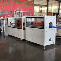 China High Performance HDPE Double Wall Corrugated Pipe Machine with Vacuum Forming System Control for sale