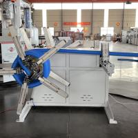 China High Performance HDPE Double Wall Corrugated Pipe Machine with Vacuum Forming System Control for sale