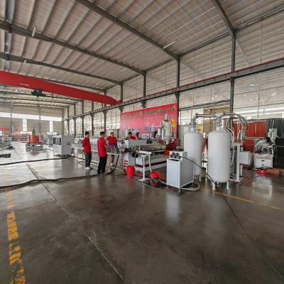 China Steel Strand PE HDPE Sheathing Extrusion Line PC Wire Coating Machine Prestressed Concrete Strand Covering Production Line for sale