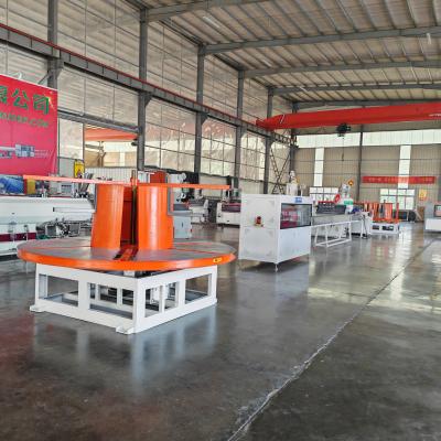 China Automatic PC Strand HDPE/LDPE Coating Line Prestressing Steel Strand Anti-Corrosion Extrusion Machine for sale