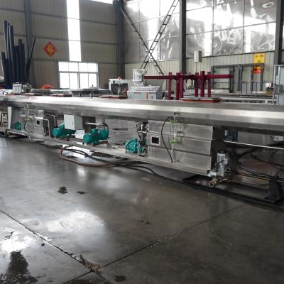 China Industrial PE HDPE Plastic Pipe Extrusion Making Machine Single Screw Extruder Production Line Factory Direct Sale for sale