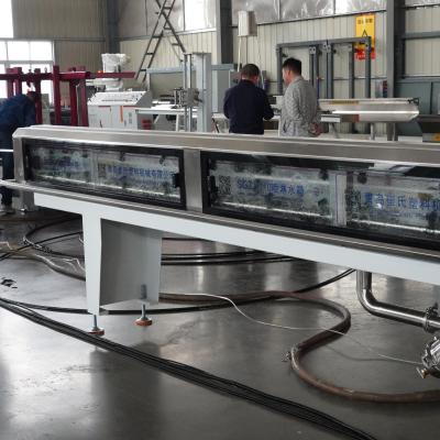 China High Output HDPE PE Pipe Extrusion Production Line Single Screw Plastic Pipe Manufacturing Machine for sale