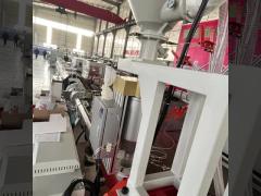 HDPE PP PPR PERT MPP 물 가스 공급 전기 유도 전기 케이블 보호 생산 라인