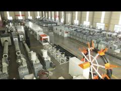 Automatic Plastic Production Pipe Making Machine
