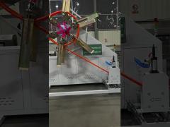 PE Carbon Spiral Corrugated Pipe Making Machine