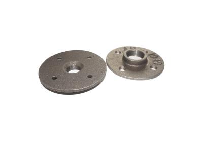 Cina Flange standard del tubo del ghisa, flangia decorativa 3 4 del pavimento del tubo di ferro nero del tubo in vendita