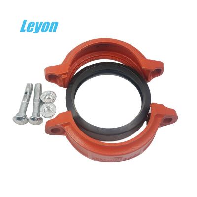 Cina L'estinzione di incendio scanalata coppia rigida/flessibile ha scanalato i montaggi DN50 - accessori per tubi duttili del ferro DN200 in vendita