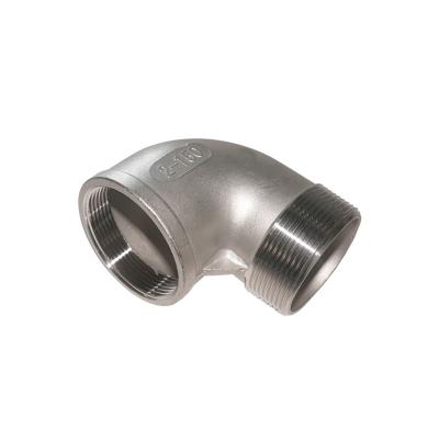 Cina Accessori per tubi di acciaio inossidabile di ASME B16.9 SCH80 gomito della via da 90 gradi in vendita