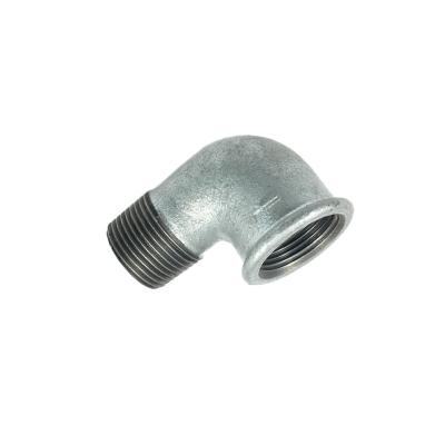 Cina Filo femminile maschio galvanizzato metallurgico del NPT della ghisa malleabile del gomito nero della via in vendita