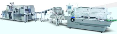 China Tablet and Capsule Blister packing and cartoning production line for sale