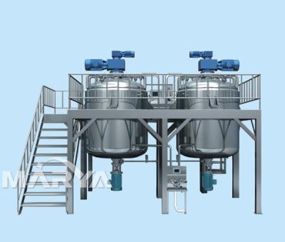 China Bottom Homogeneity Vacuum Emulsifier for sale