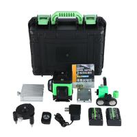 China 3D 360 Floor Horizontal And Vertical Laser Level With Lithium Battery for sale