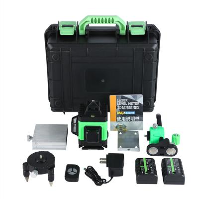 Cina 16 linea livellamento rotatorio di auto di orizzontale 360 verdi di verticale del livello del laser del fascio 4D in vendita