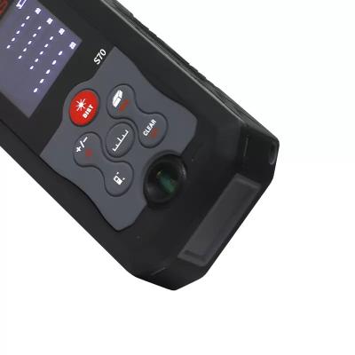 Cina Metro di distanza impermeabile di plastica del laser 50M 165ft con esposizione LCD retroilluminata in vendita