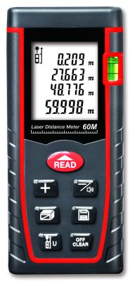 Cina Gamma all'aperto di funzionamento del tester di distanza del laser di 1.5V×2 Digital 60m in vendita