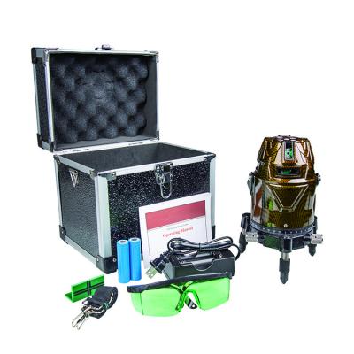 Cina Una linea trasversale ricaricabile laser da 360 gradi Livello la linea 8 con l'adattatore del caricatore in vendita