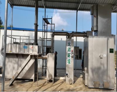 China Waste incineration equipment chimney has no black smoke Reduction of garbage by 97% Tashkent for sale