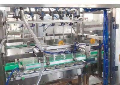 Cina Materiale da otturazione dell'olio di palma dell'imbottigliatrice dell'olio di cocco di OGZ-2 2500bph in vendita